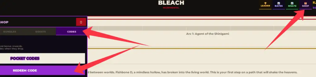 Bleach Incremental Codes (June 2026) [COMPANIONS!] | Pocket-Codes